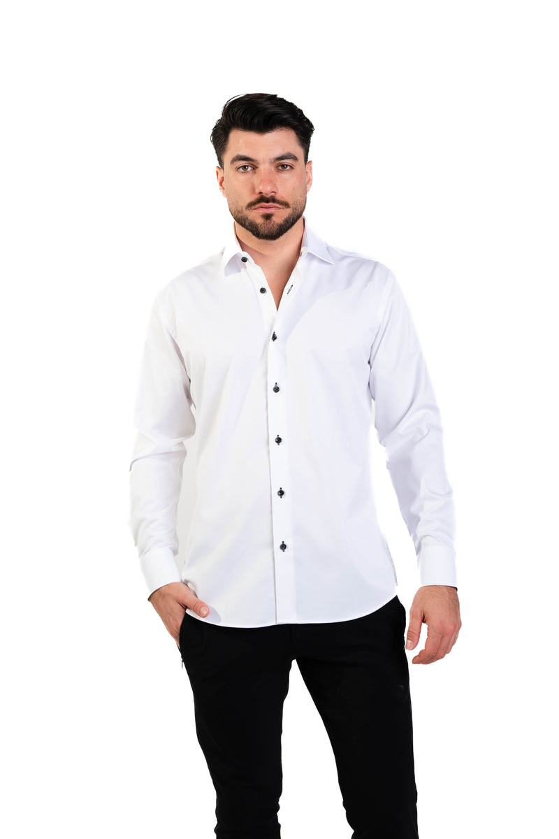 MASUTTO MARTIN/05 LONG SLEEVE BUTTON DOWN SHIRT